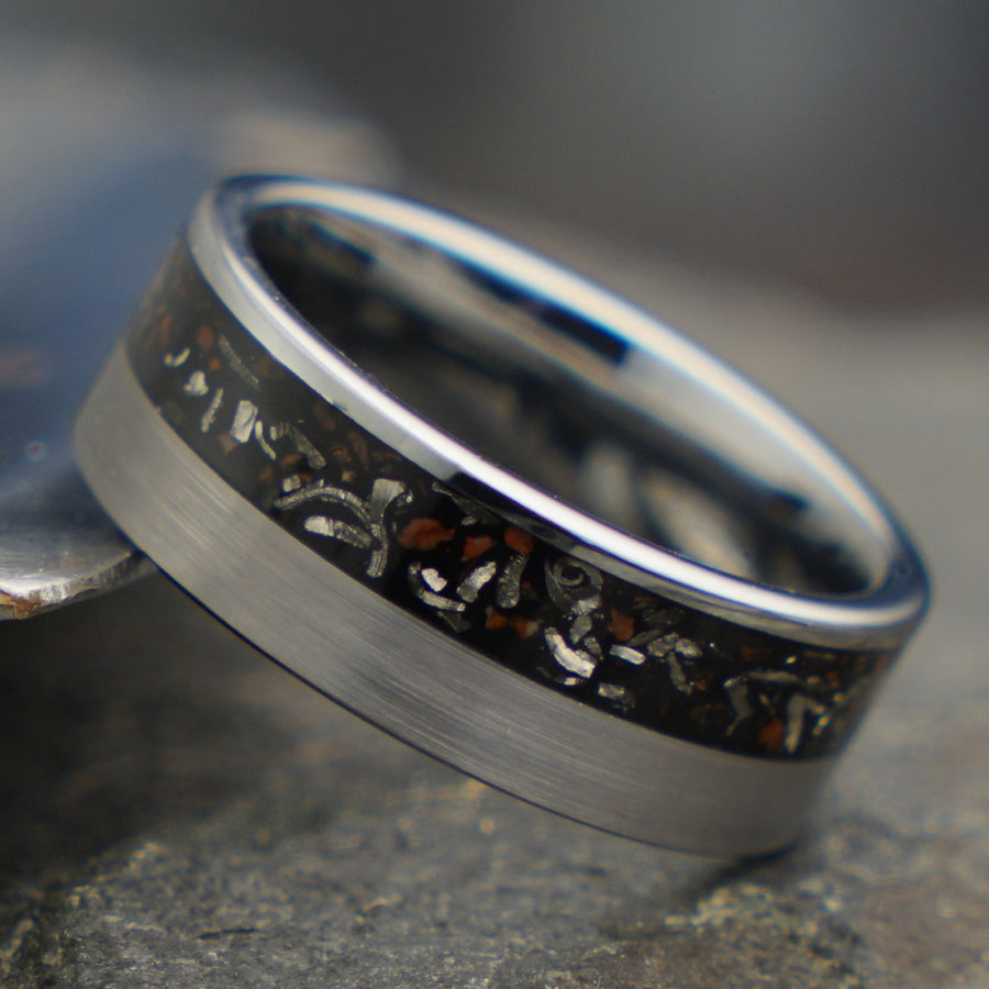 Dinosaur Bone Rings | Unique Fossil Wedding Bands